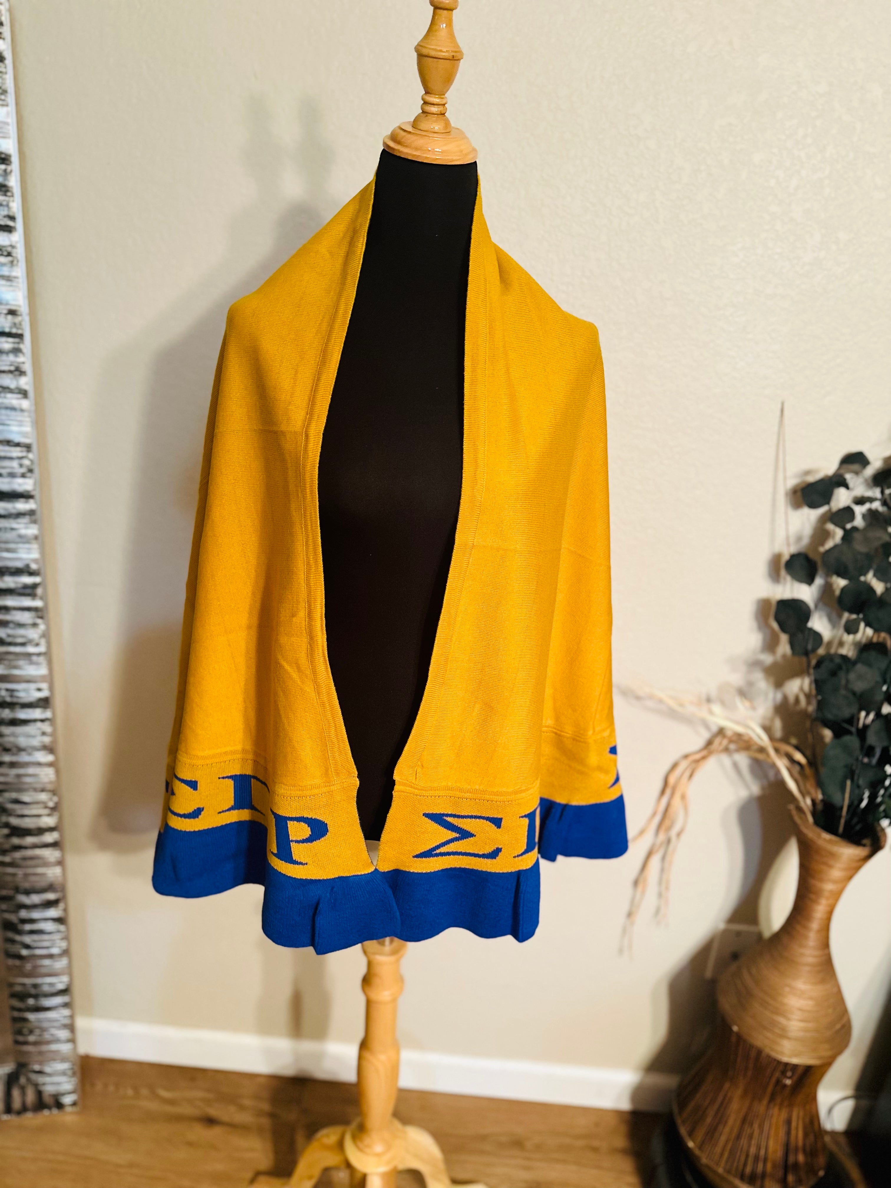 Sigma Gamma Rho Shawl – AceDeuce..A twist in boutique styling